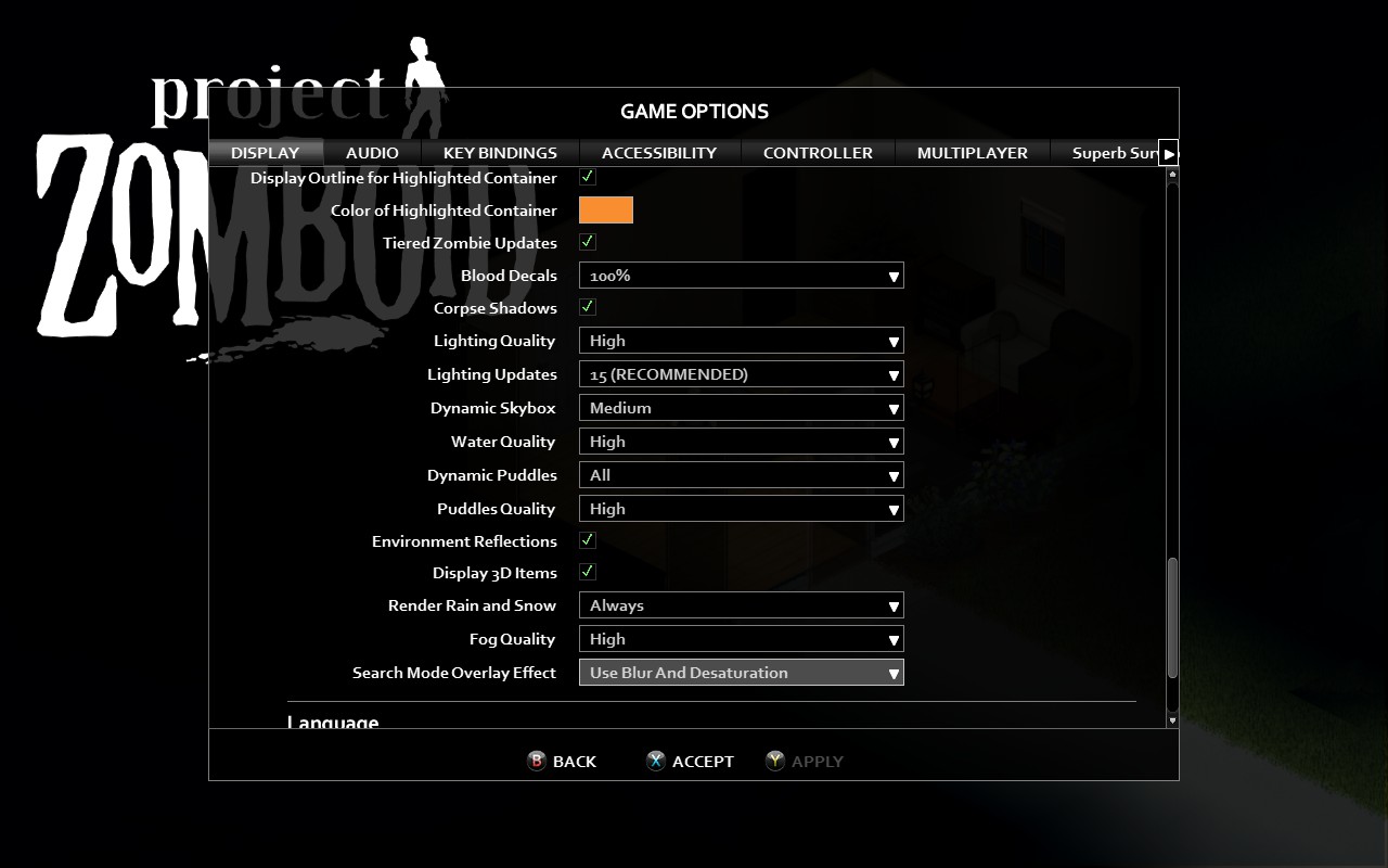 Project Zomboid – Steam Deck Game Configurations - Deck Verified Games